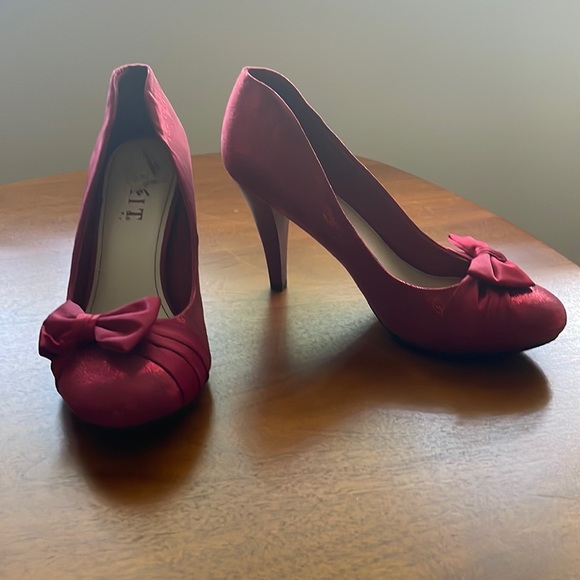 Mix It | Shoes | Mix It Sparkly Red Heels | Poshmark